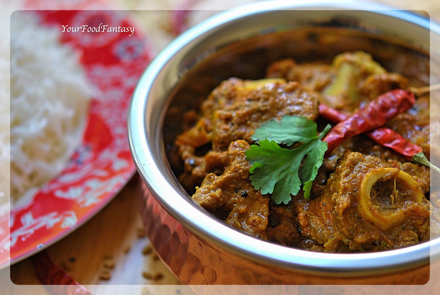 Achari Gosht Recipe / Achari Mutton - Your Food Fantasy