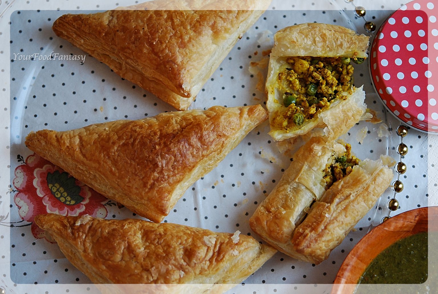 Paneer Puff Patties - Your Food Fantasy