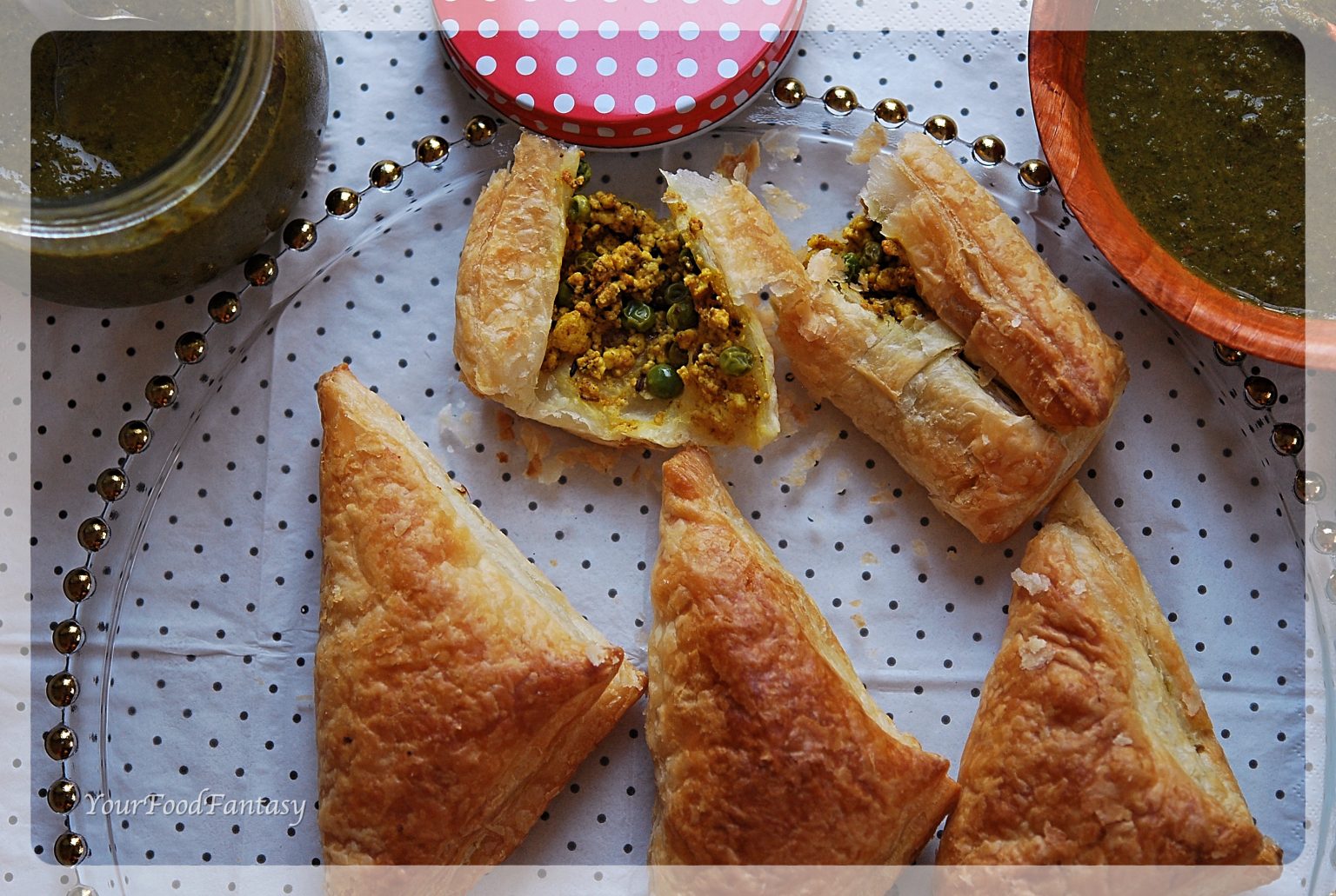 Paneer Puff Patties - Your Food Fantasy