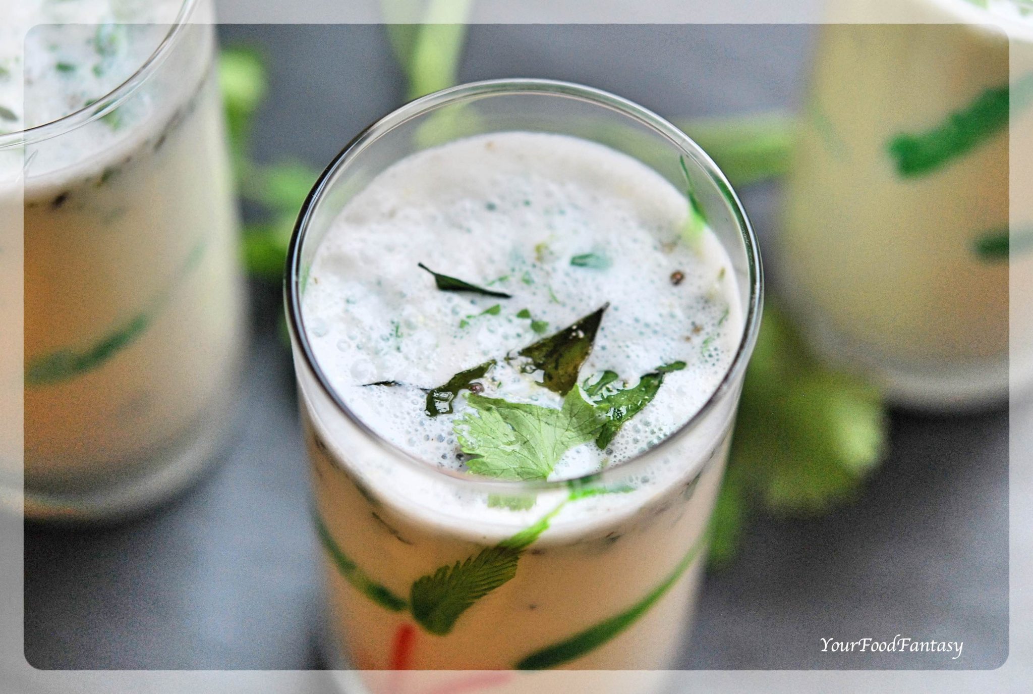 Masala Chaas | Spiced Buttermilk Recipe - Your Food Fantasy