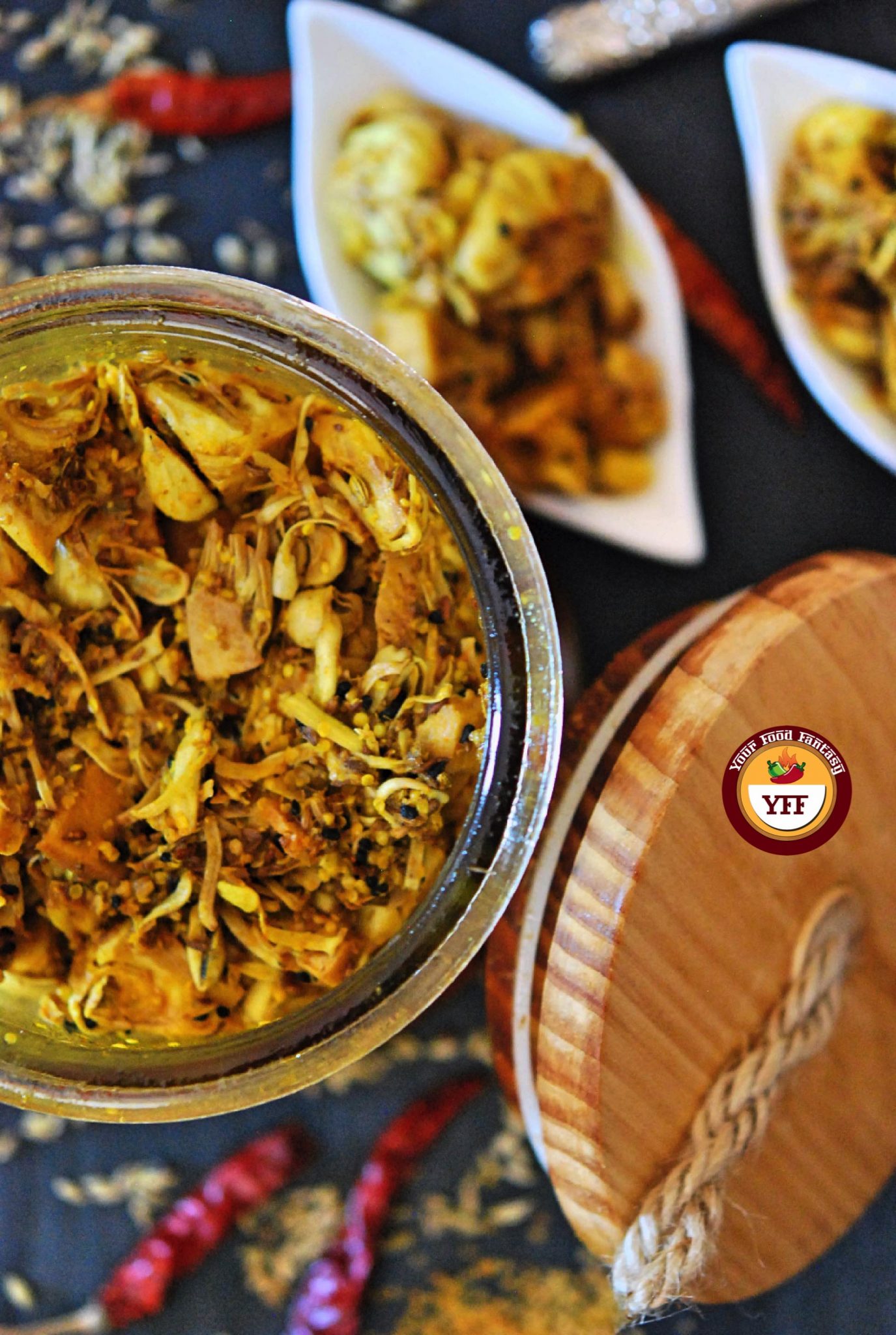 Jackfruit Pickle Recipe - Kathal Pickle Recipe - Your Food Fantasy