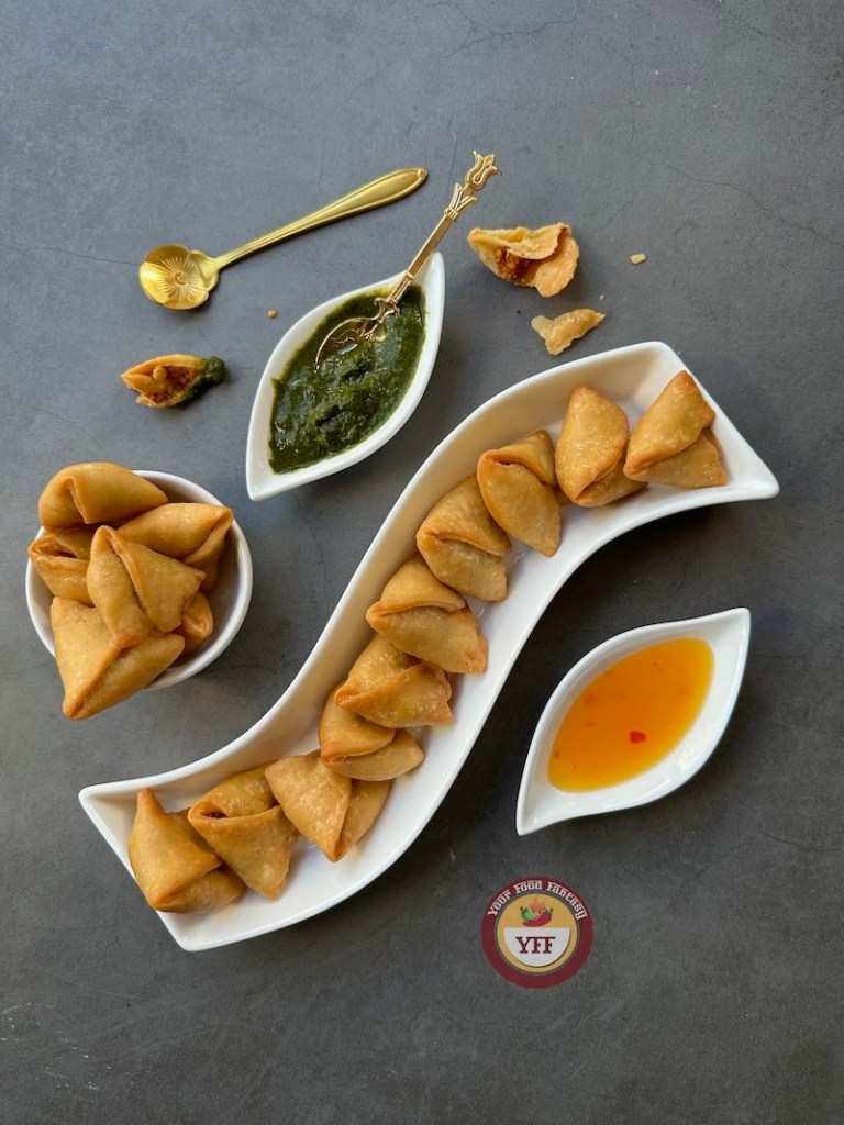 Moong Dal Samosa Recipe - Your Food Fantasy