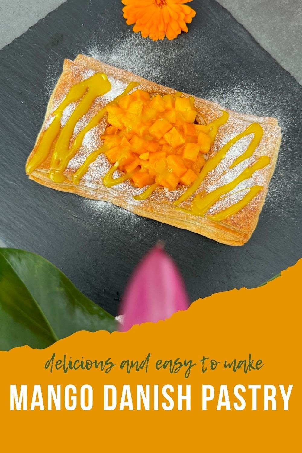 Mango Danish Pastry Recipe: A Tropical Delight - Your Food Fantasy